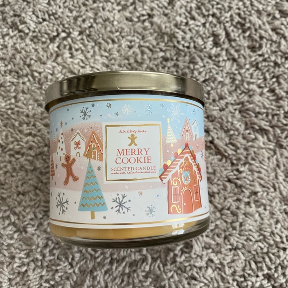 Bath & Body Works | Accents | Merry Cookie Candle | Poshmark